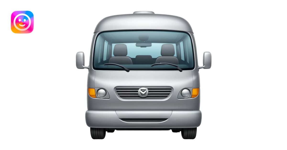 minibus shuttle emoji | AI Emoji Generator