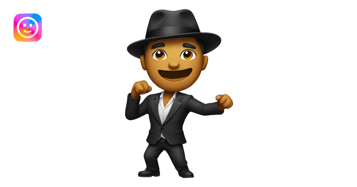 dancing gangster emoji | AI Emoji Generator