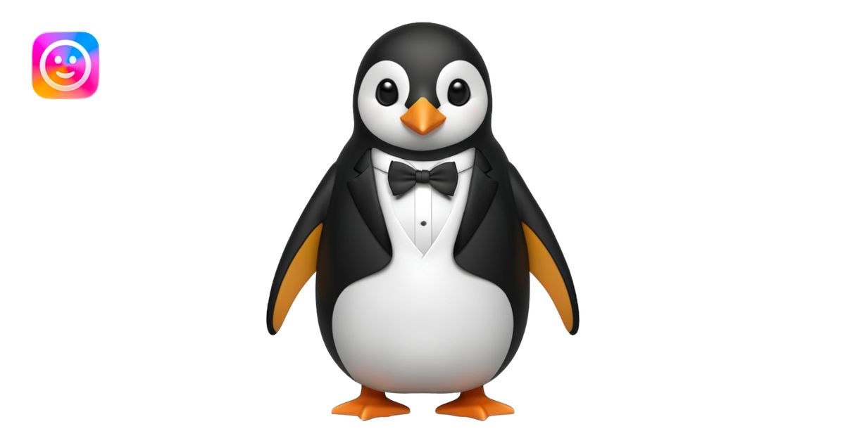 linux penguen emoji | AI Emoji Generator