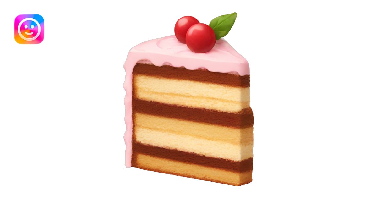 Layer cake emoji | AI Emoji Generator