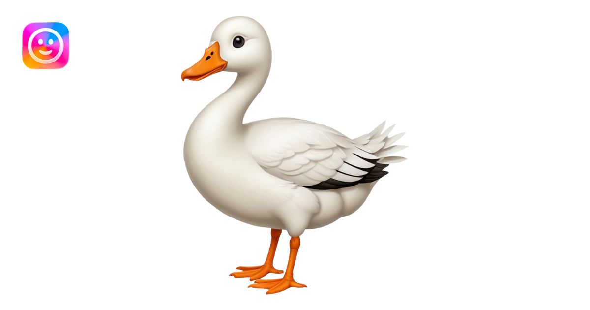 Silly goose emoji | AI Emoji Generator