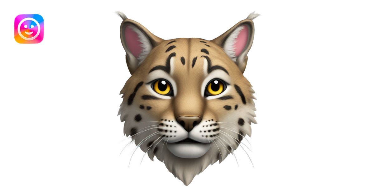 Bobcat mascot emoji | AI Emoji Generator