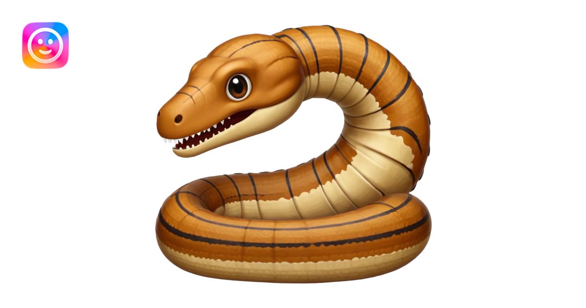 big sand worm emoji | AI Emoji Generator