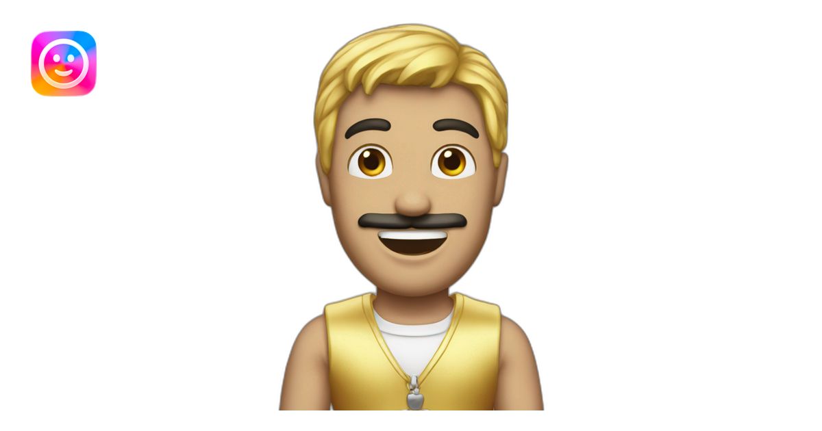 Fredy mercury emoji | AI Emoji Generator