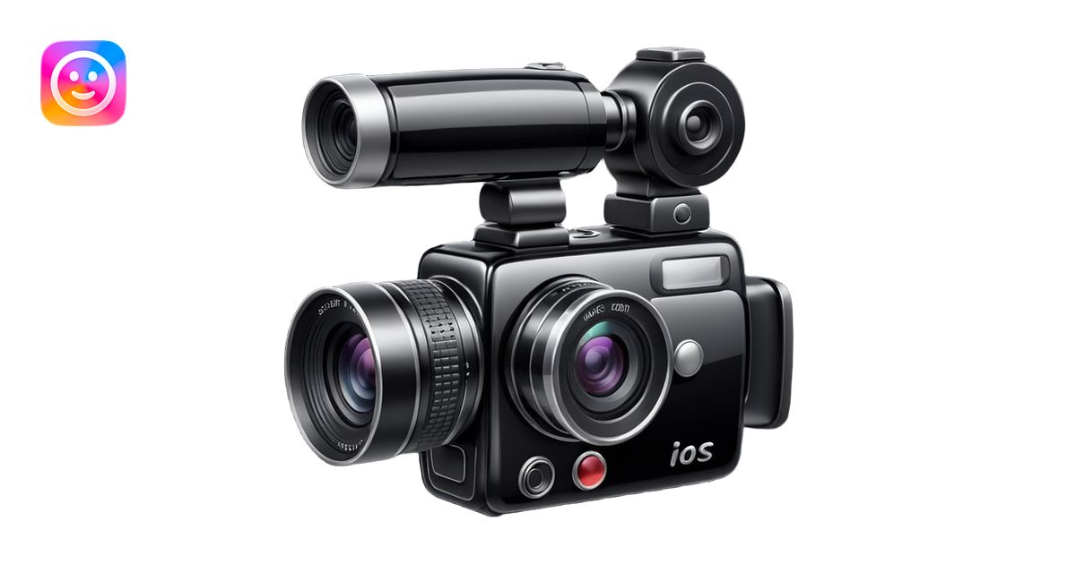 create a cinematic video camera emoji emoji | AI Emoji Generator
