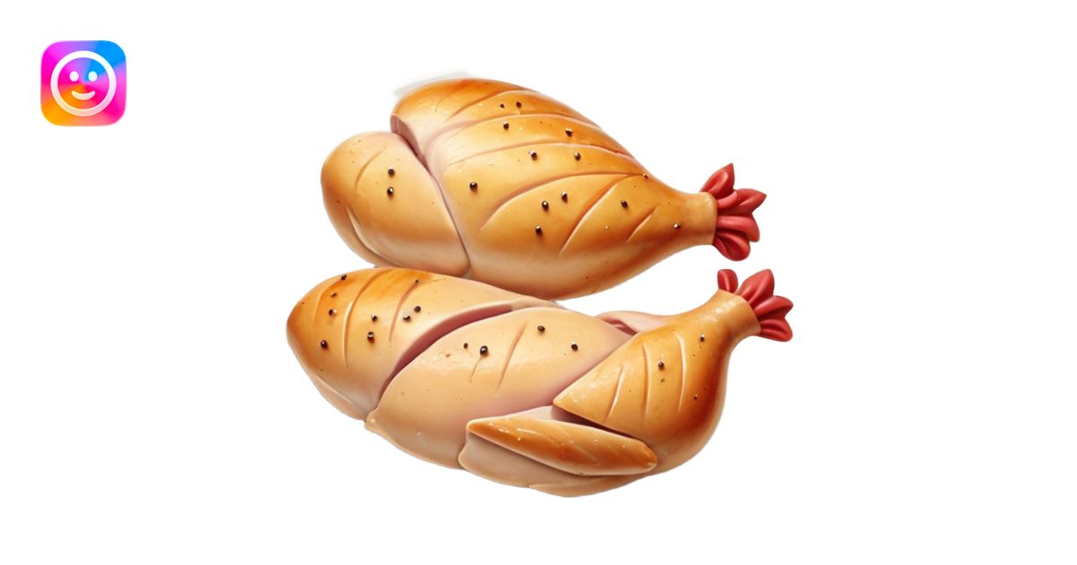 chicken breasts emoji | AI Emoji Generator