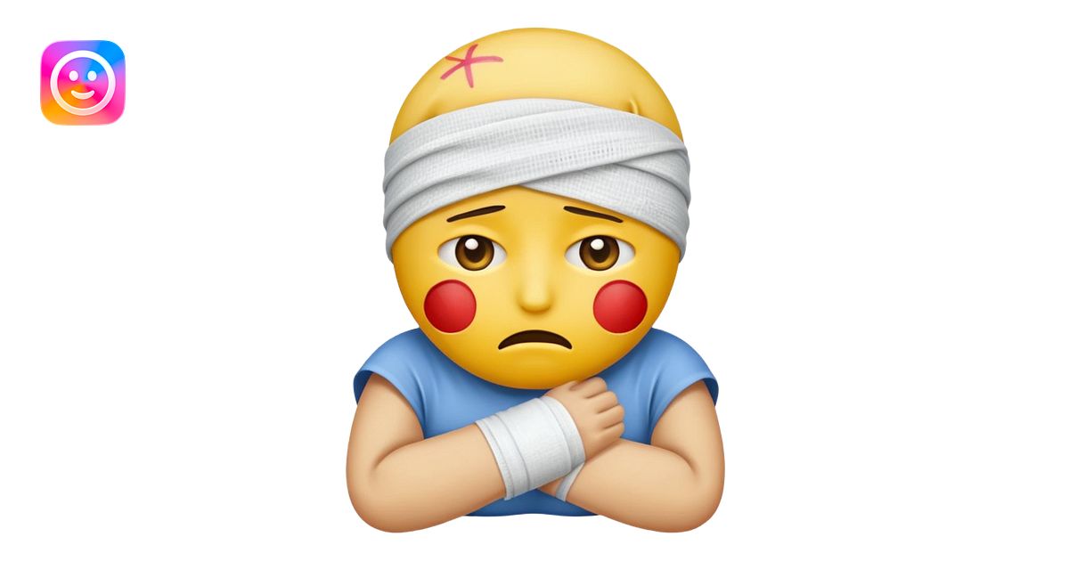 injured emoji emoji | AI Emoji Generator