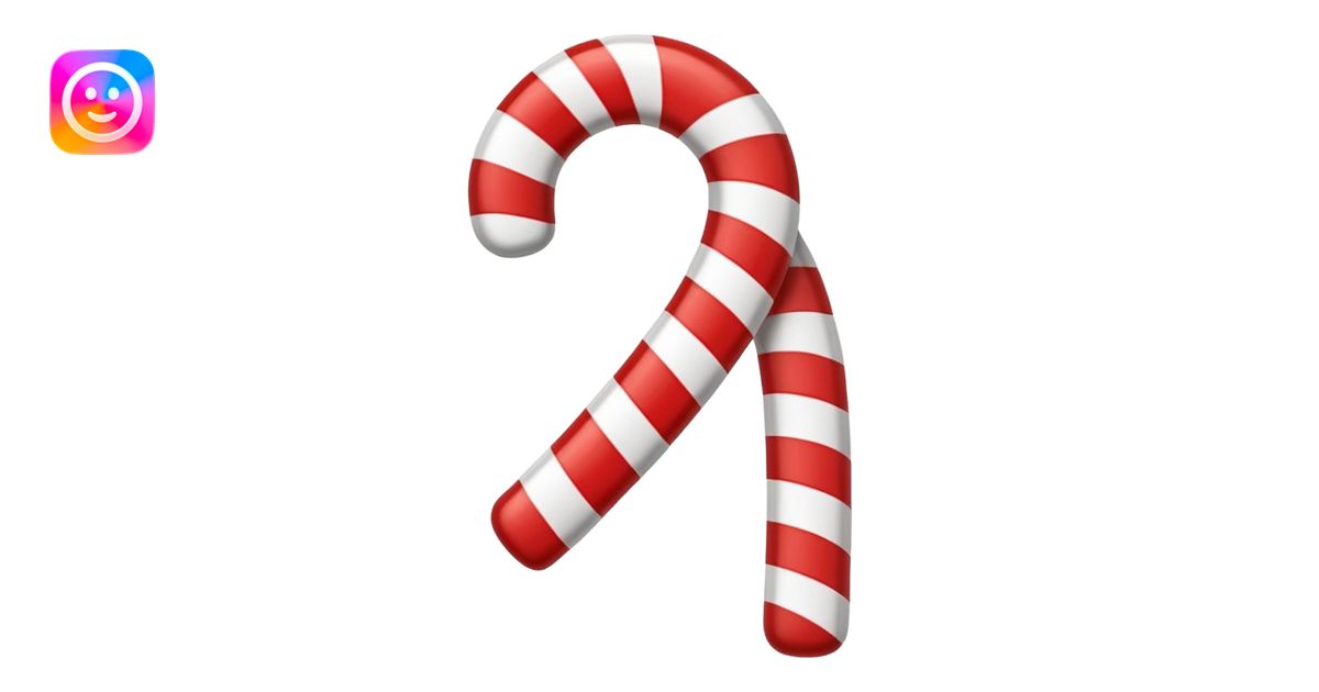 candy cane emoji emoji | AI Emoji Generator