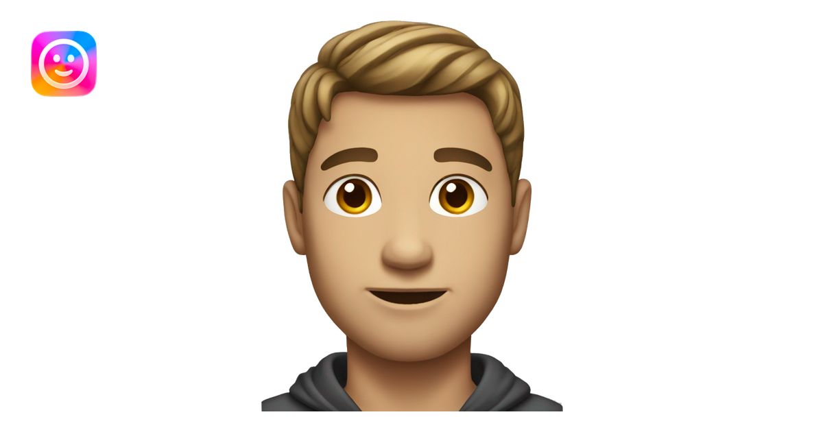 handsome male emoji | AI Emoji Generator
