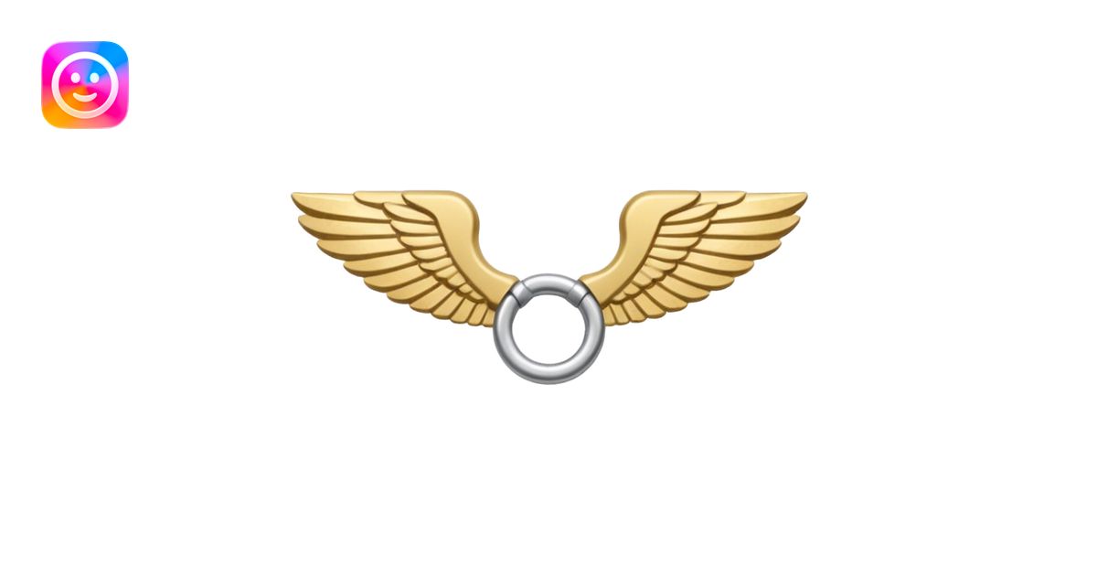 metal wing nut with two grips. emoji | AI Emoji Generator