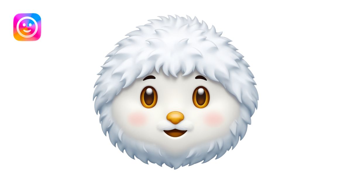 snow emoji | AI Emoji Generator