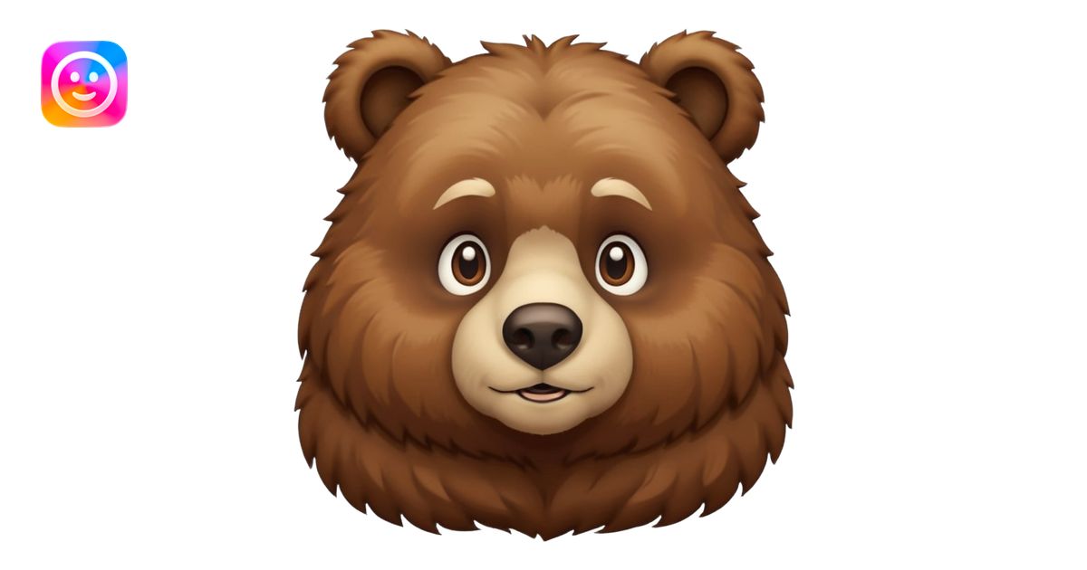 Urso 🐻 emoji | AI Emoji Generator