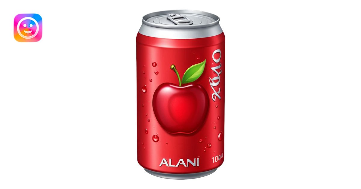 Alani energy drink cherry pop emoji | AI Emoji Generator