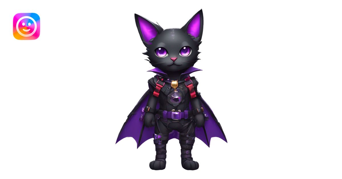 cool kawaii edgy evil techwear black purple red ethereal fantasy ...