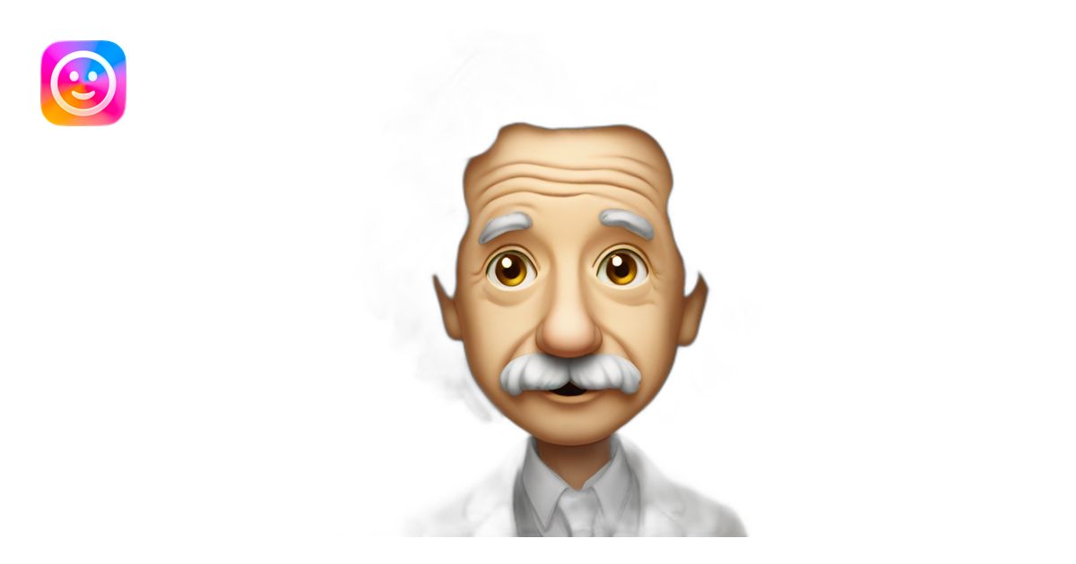 Albert Einstein emoji | AI Emoji Generator