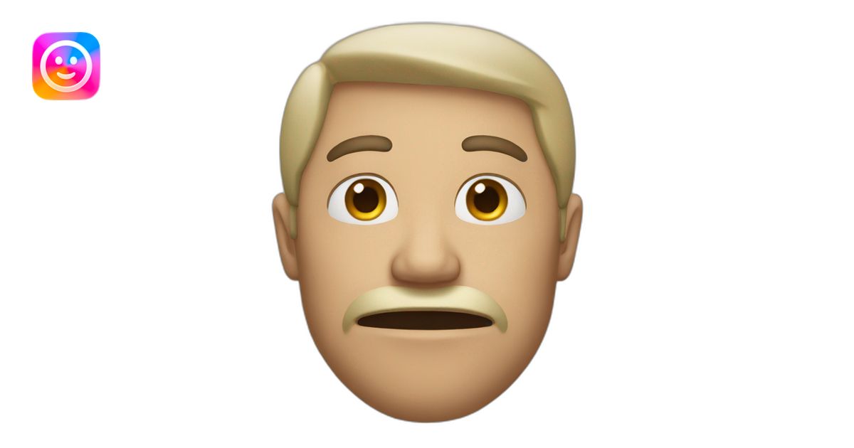 man louding emoji | AI Emoji Generator