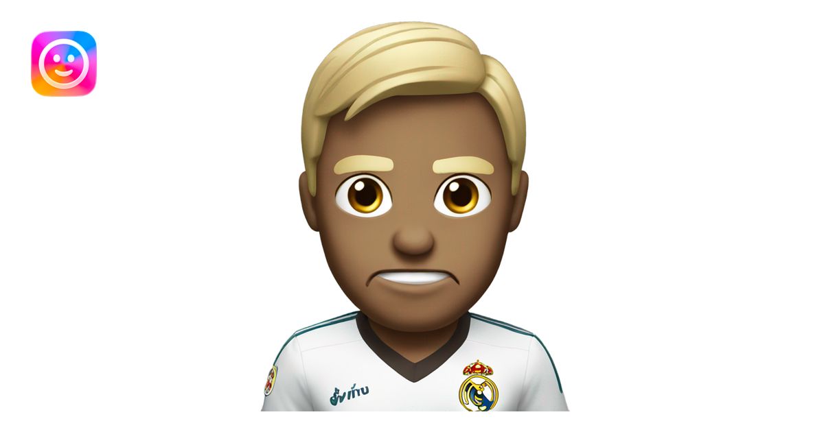 a emoji telling hala Madrid with a angry face emoji | AI Emoji Generator