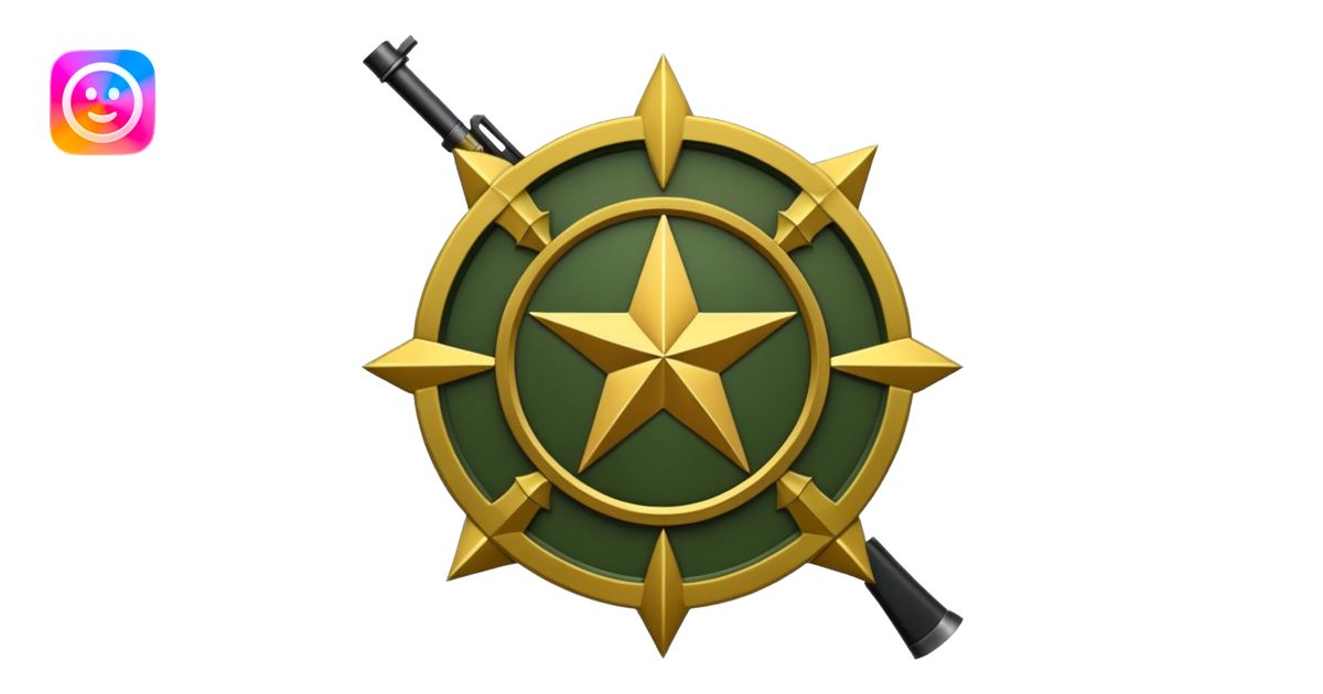 Insignia militar realista para videojuegos de guerra (estilo Delta ...