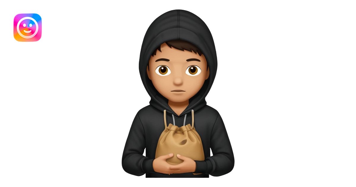 Thief boy emoji | AI Emoji Generator