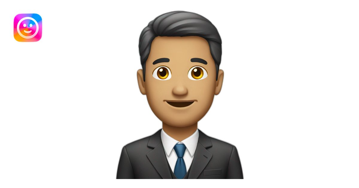 business man emoji | AI Emoji Generator