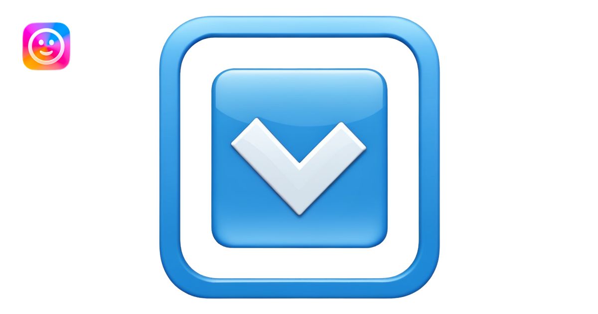 can u make roblox blue square checkmark and square should be tilted ...