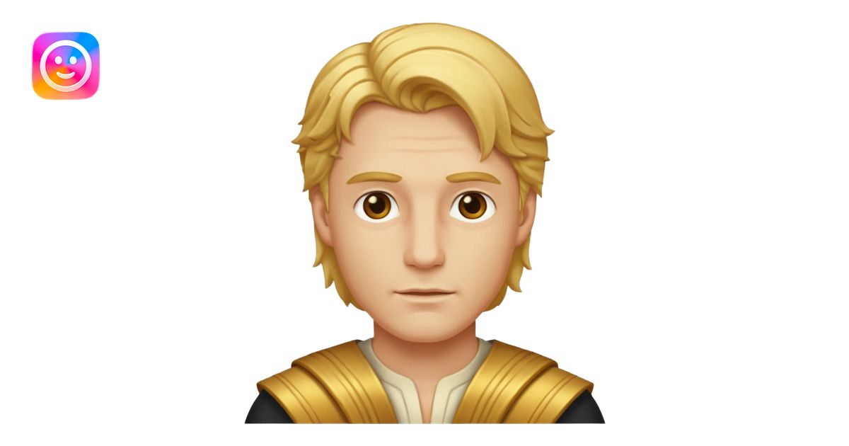 Norse god Balder emoji | AI Emoji Generator