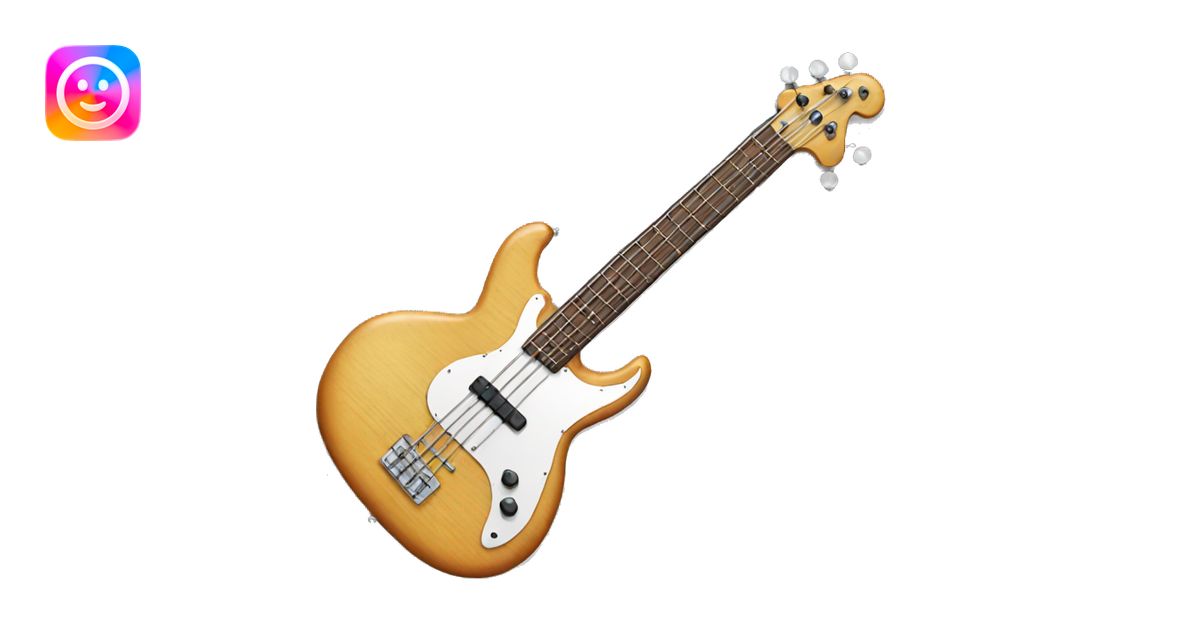 bass guitar emoji | AI Emoji Generator