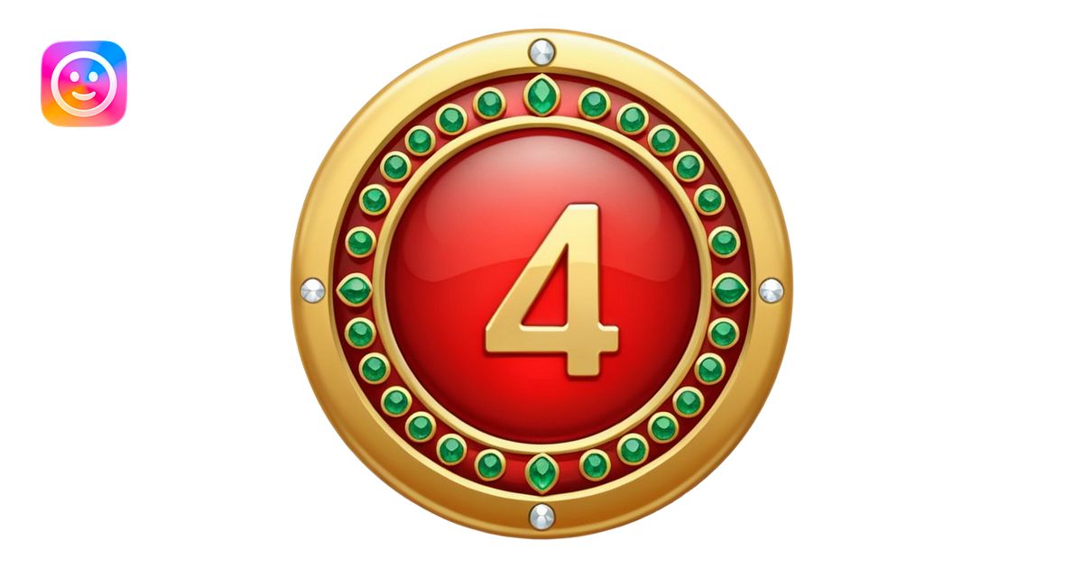 Make a round badge for a paid subscription out of gold with red ...