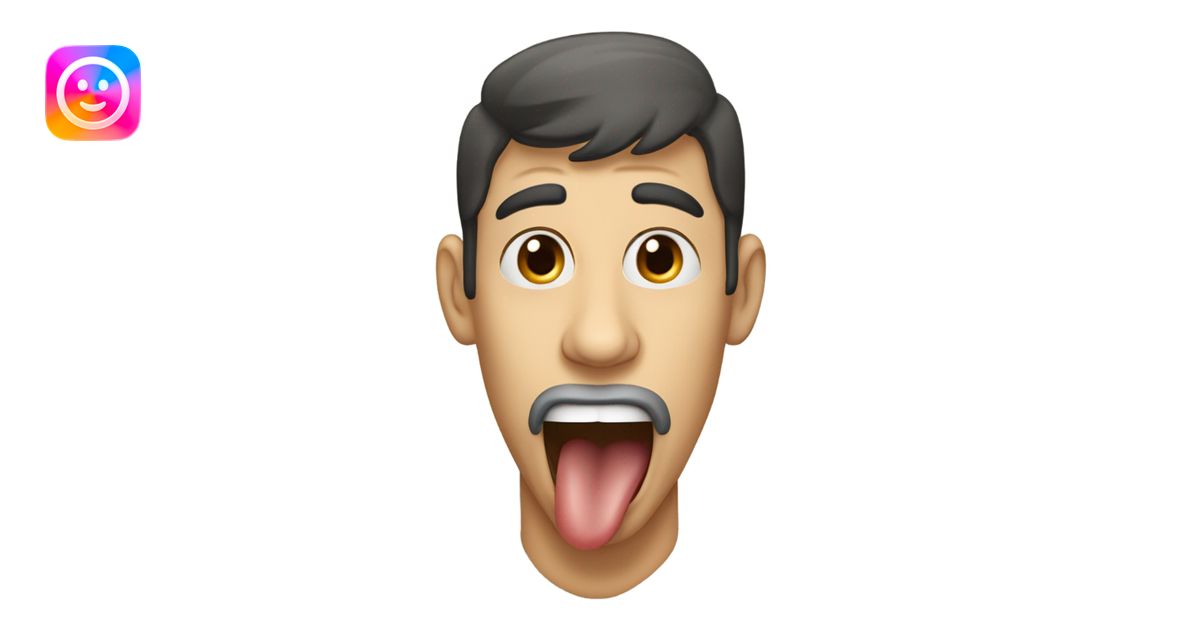 Mewing emoji | AI Emoji Generator