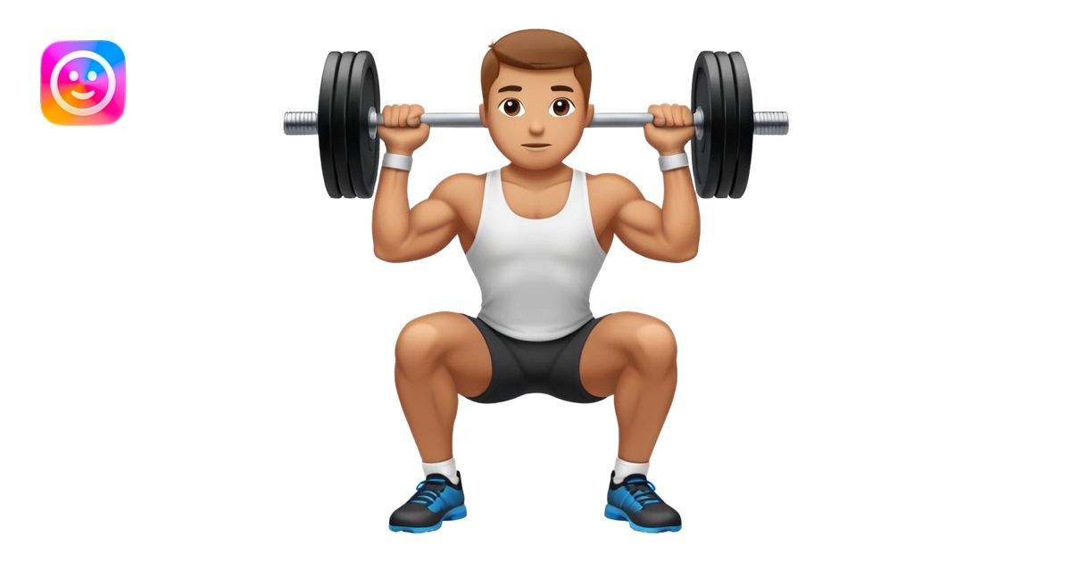 A person lifting weights in a well-equipped gym, focused and determined ...