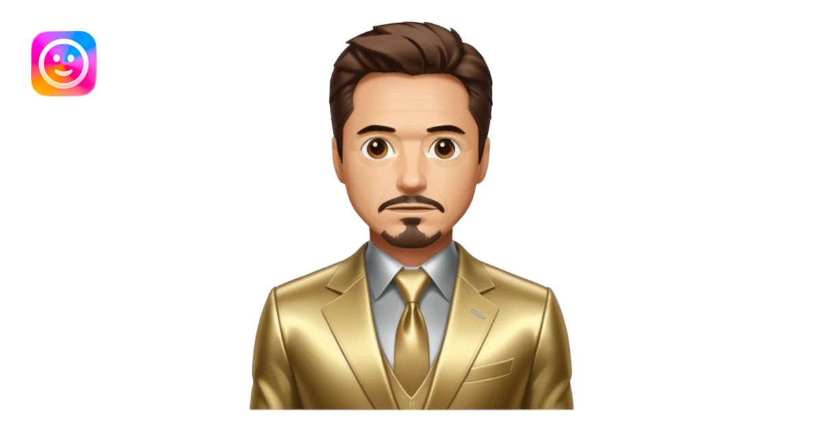 Tony stark emoji | AI Emoji Generator