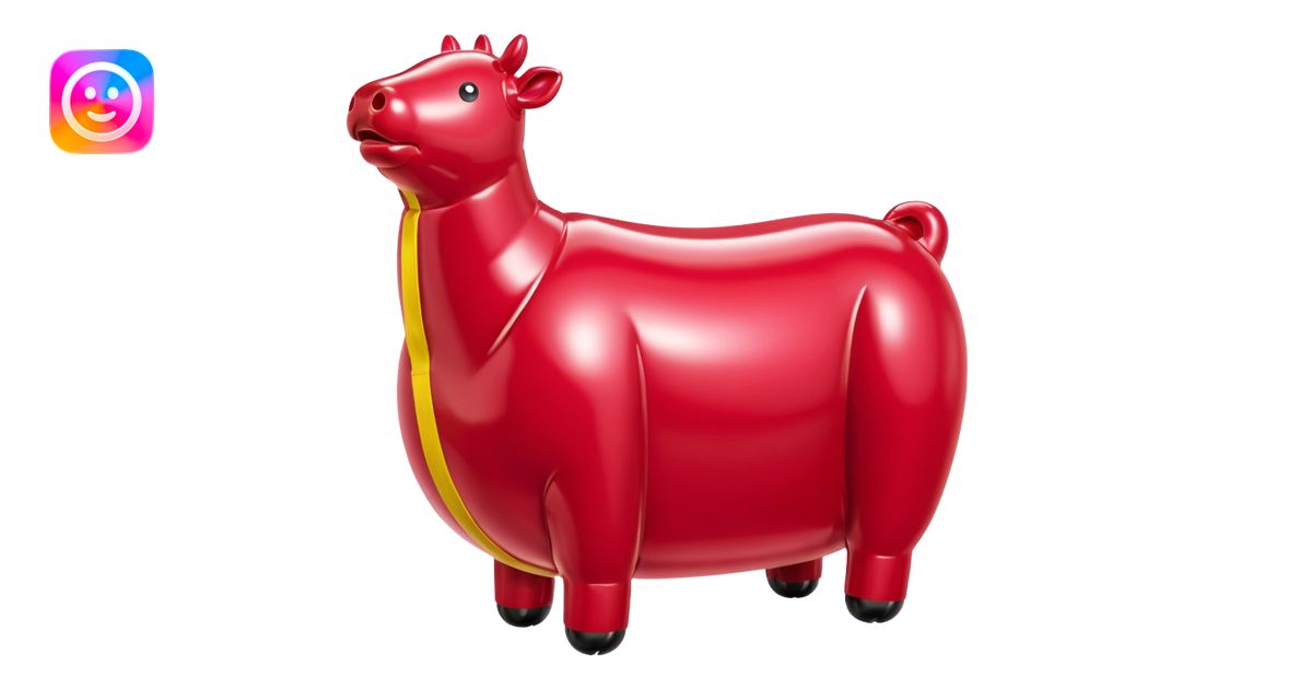 SPAM jeff koons style inflatable meat sculpture emoji | AI Emoji Generator