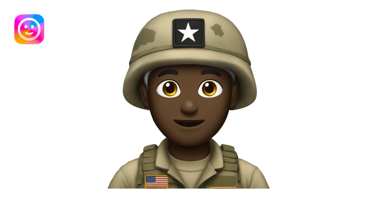 US army emoji | AI Emoji Generator