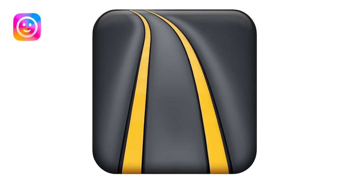 road emoji | AI Emoji Generator