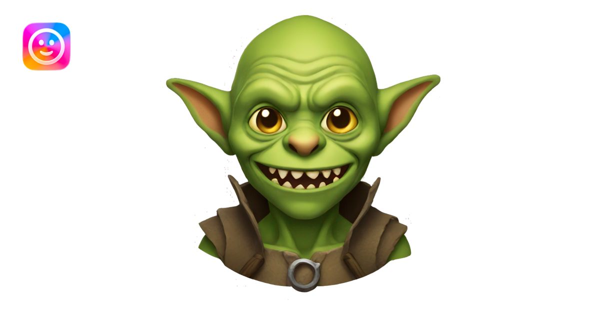 Goblin emoji | AI Emoji Generator