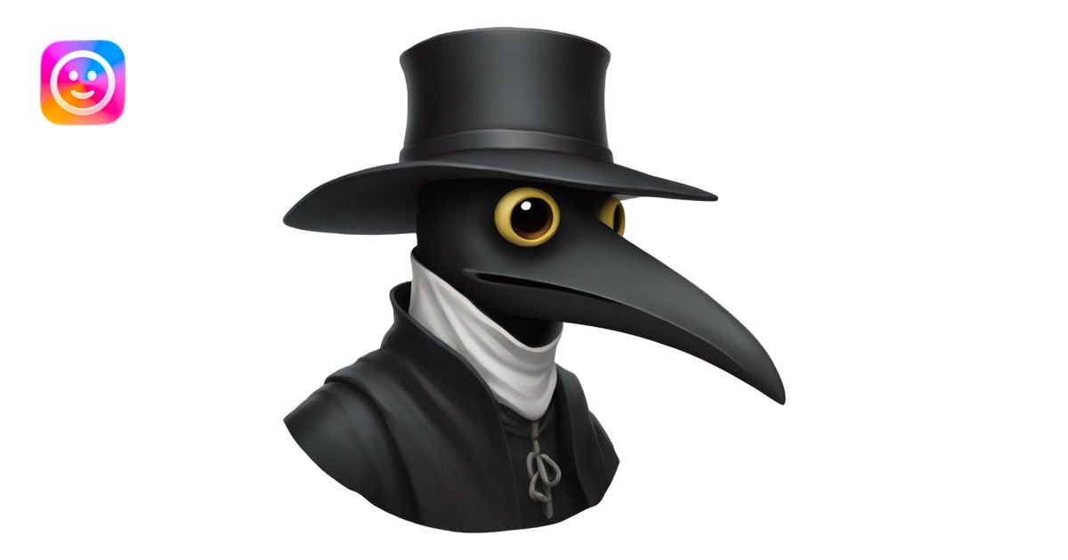 Plague doctor emoji | AI Emoji Generator