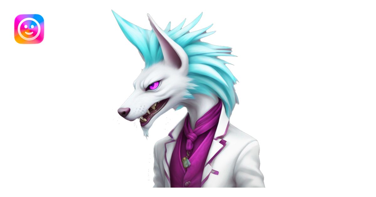 White badass elegant wild beautiful natural cute badass epic anthro ...