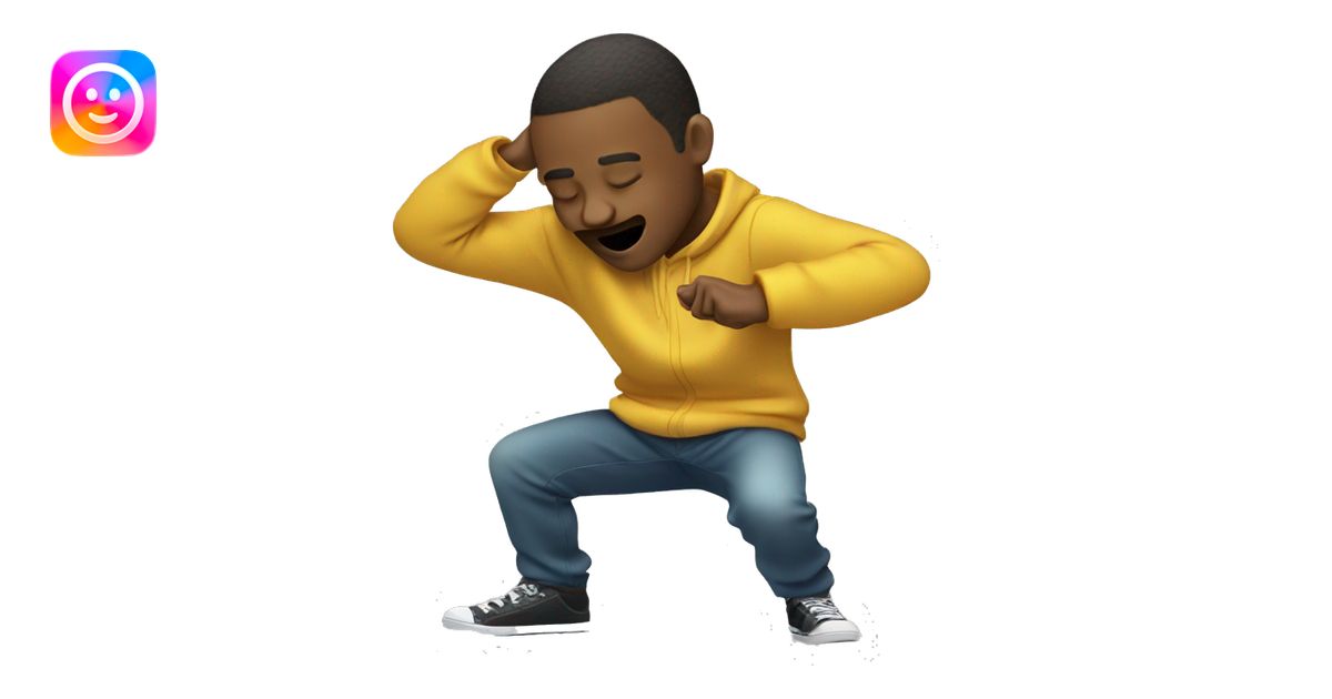 Person dabbing emoji | AI Emoji Generator