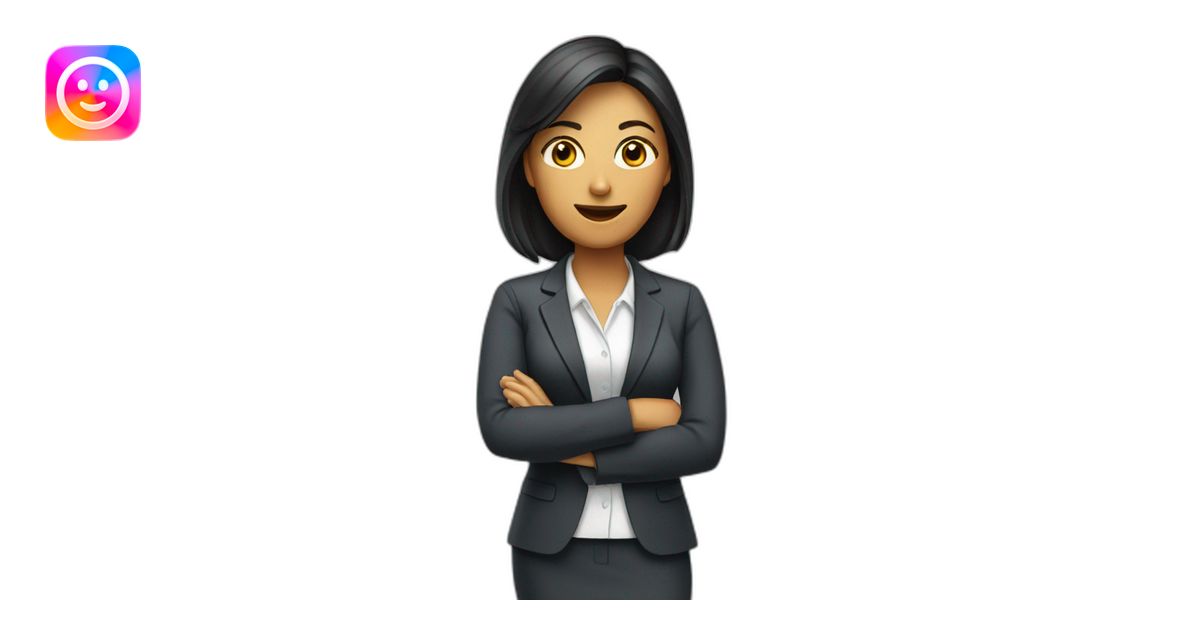 manager woman emoji | AI Emoji Generator