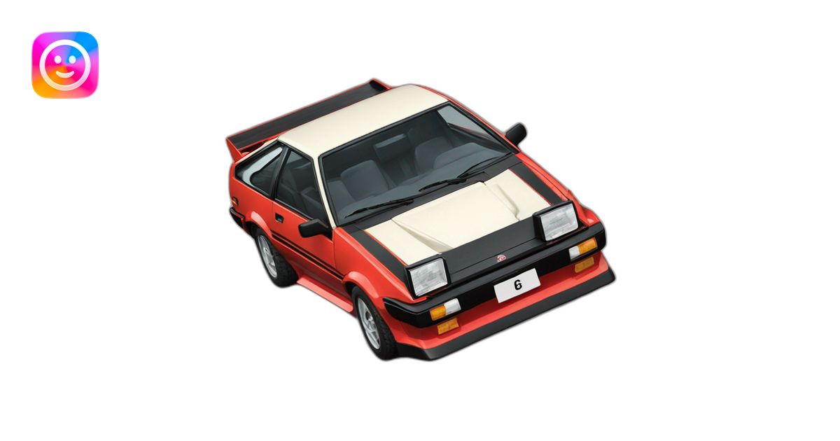 Toyota ae 86 trueno emoji | AI Emoji Generator