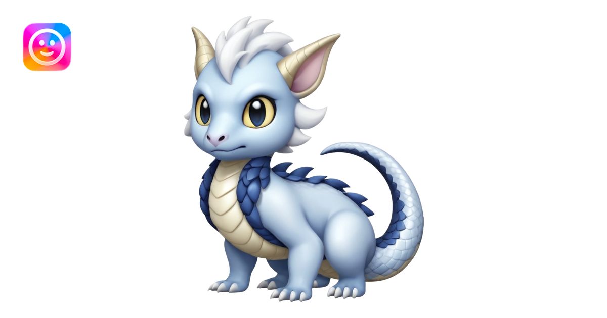 White glossy soft silky furry iridesent Absol-Shinx-Snake-fusion-hybrid ...
