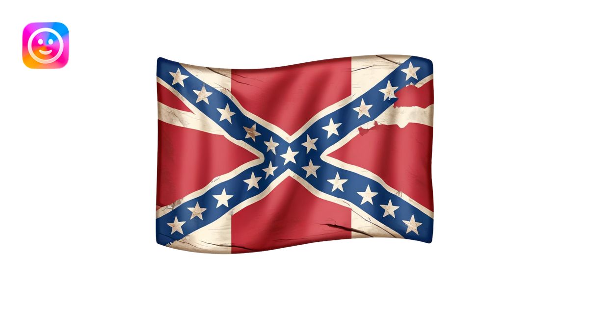 Confederate flag emoji | AI Emoji Generator