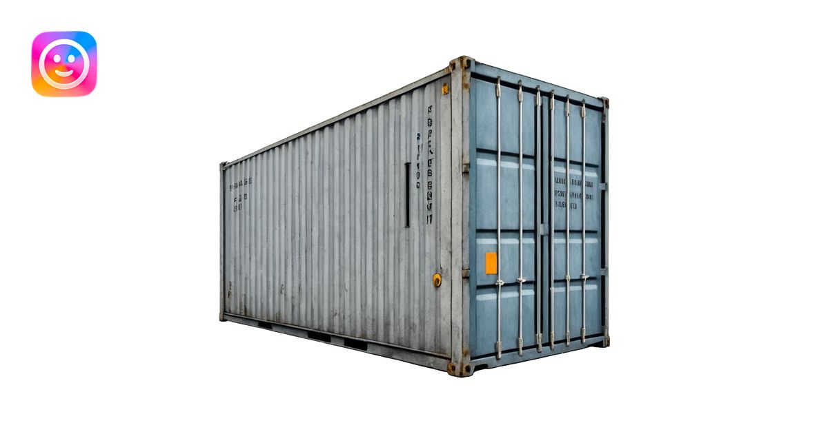 Anselm Kiefer shipping container cast in concrete emoji | AI Emoji ...