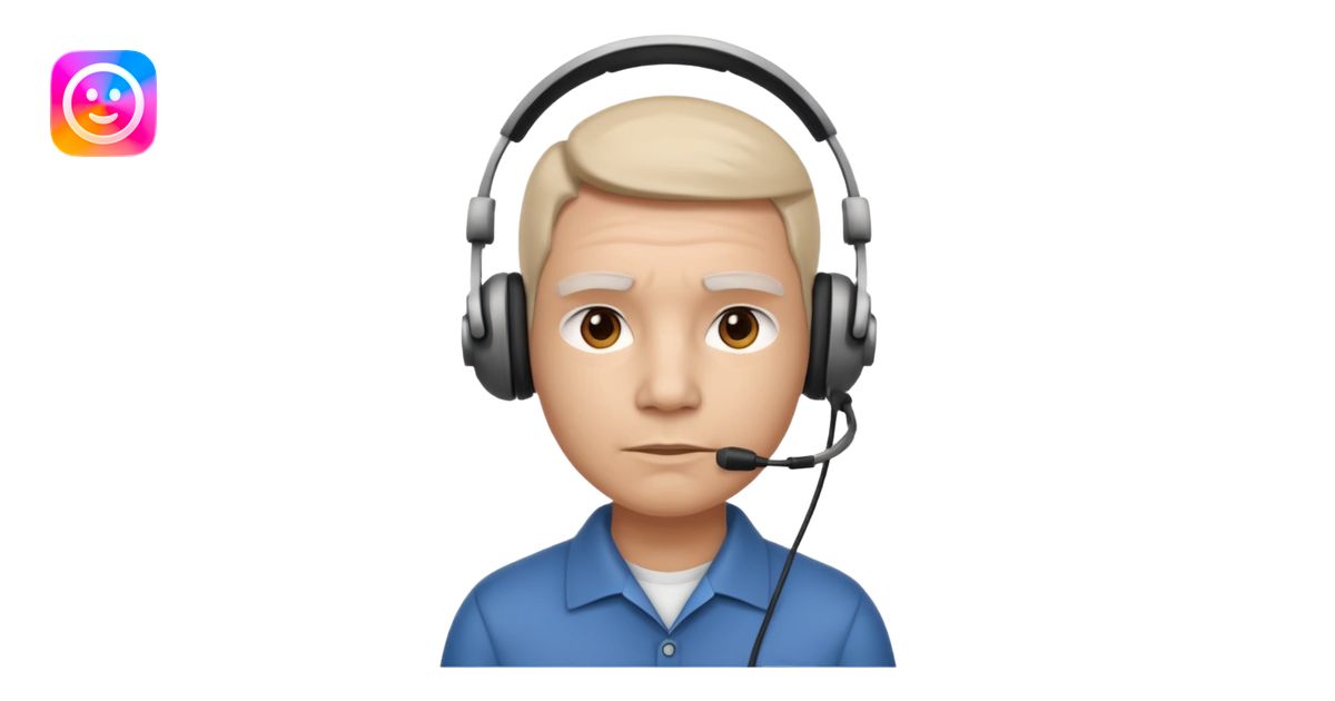 Technical moderafor for discord role icon emoji | AI Emoji Generator