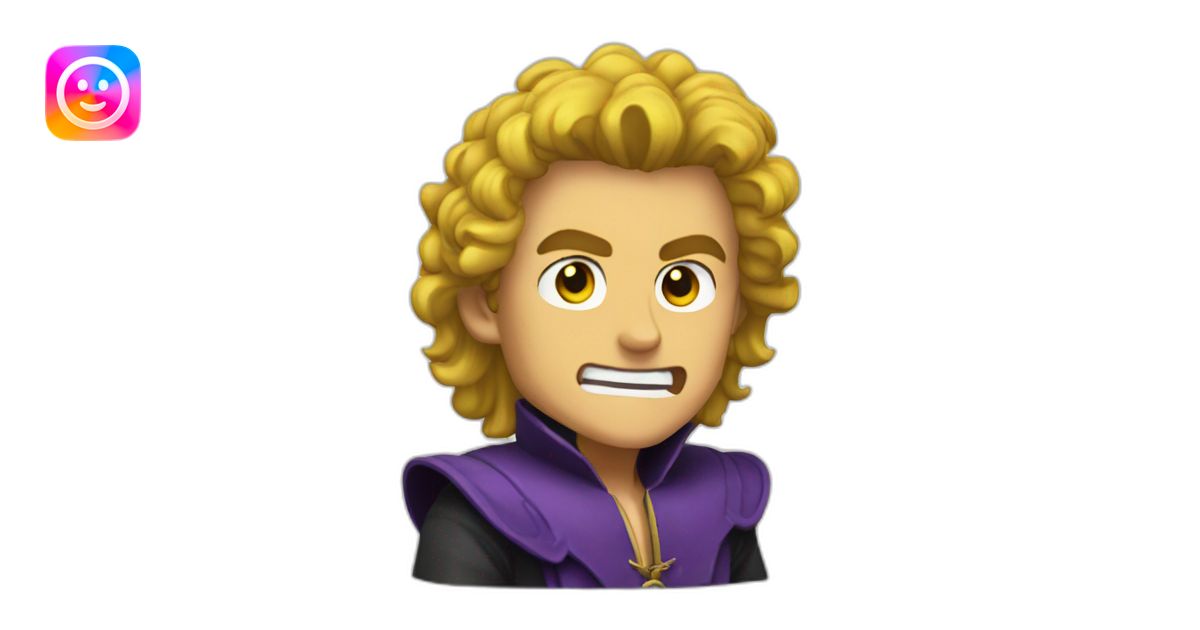 Dio Brando emoji | AI Emoji Generator