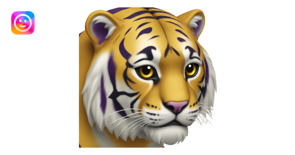 LSU tigers emoji | AI Emoji Generator