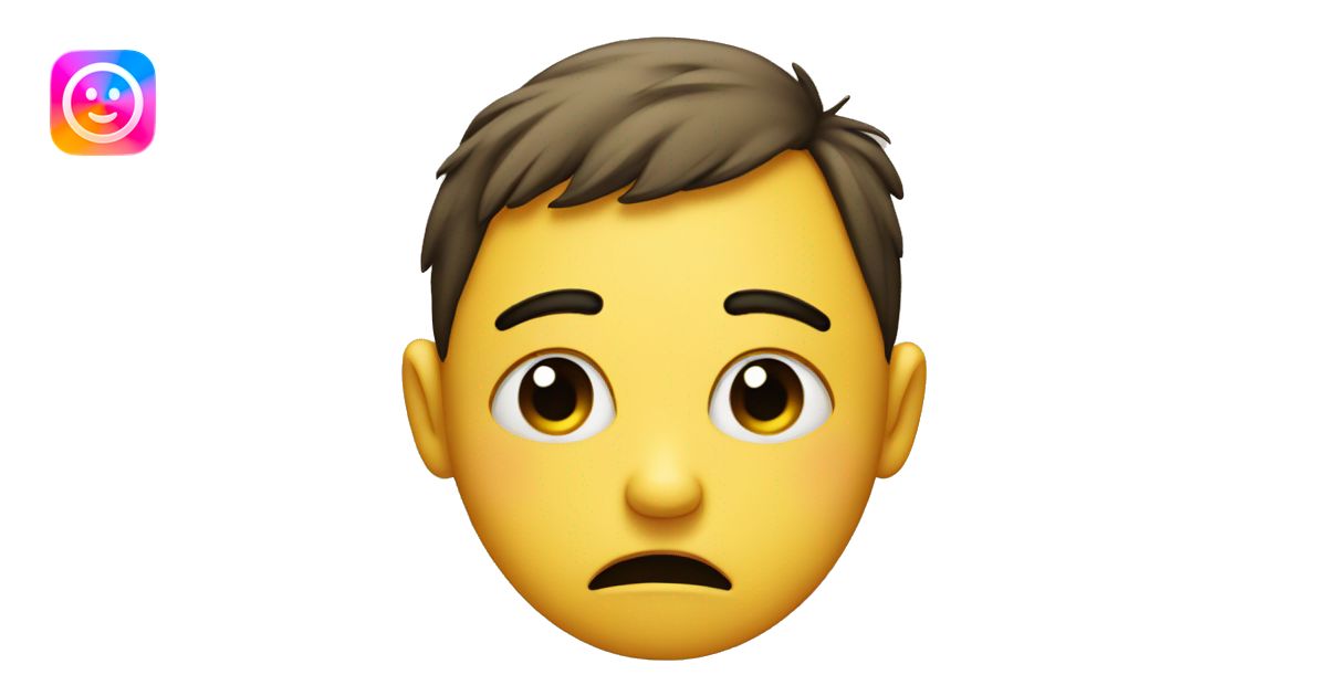 Sad face with one tear drop emoji | AI Emoji Generator