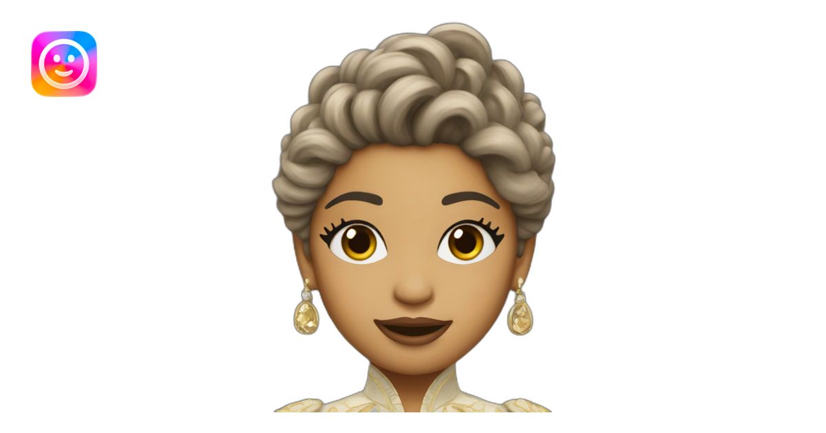 Zendaya as an Opera singer emoji | AI Emoji Generator