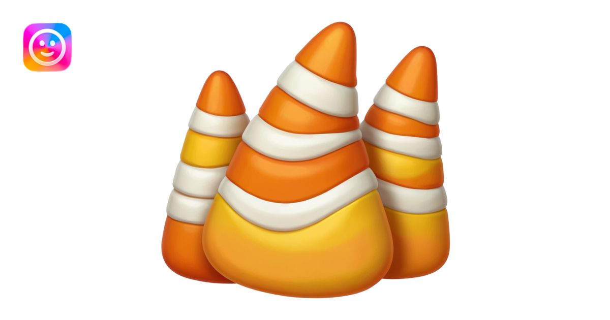 Candy Corn emoji | AI Emoji Generator