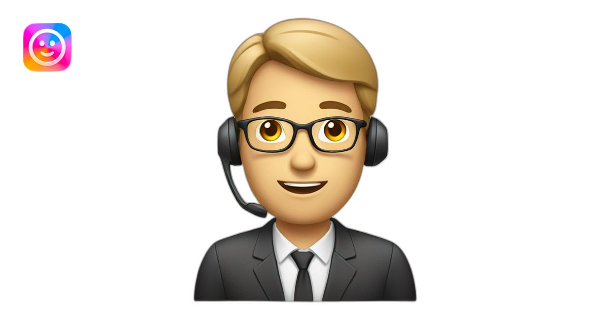 manager call center emoji | AI Emoji Generator